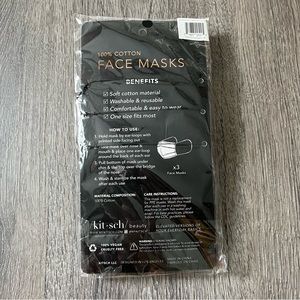 Kitsch | Accessories | Kitsch Blush 0 Cotton Face Mask Set | Poshmark